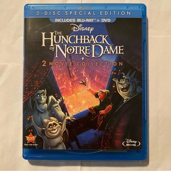 Disney | Media | The Hunchback Of Notre Dame 2movie Collection Bluray Disc Dvd | Poshmark